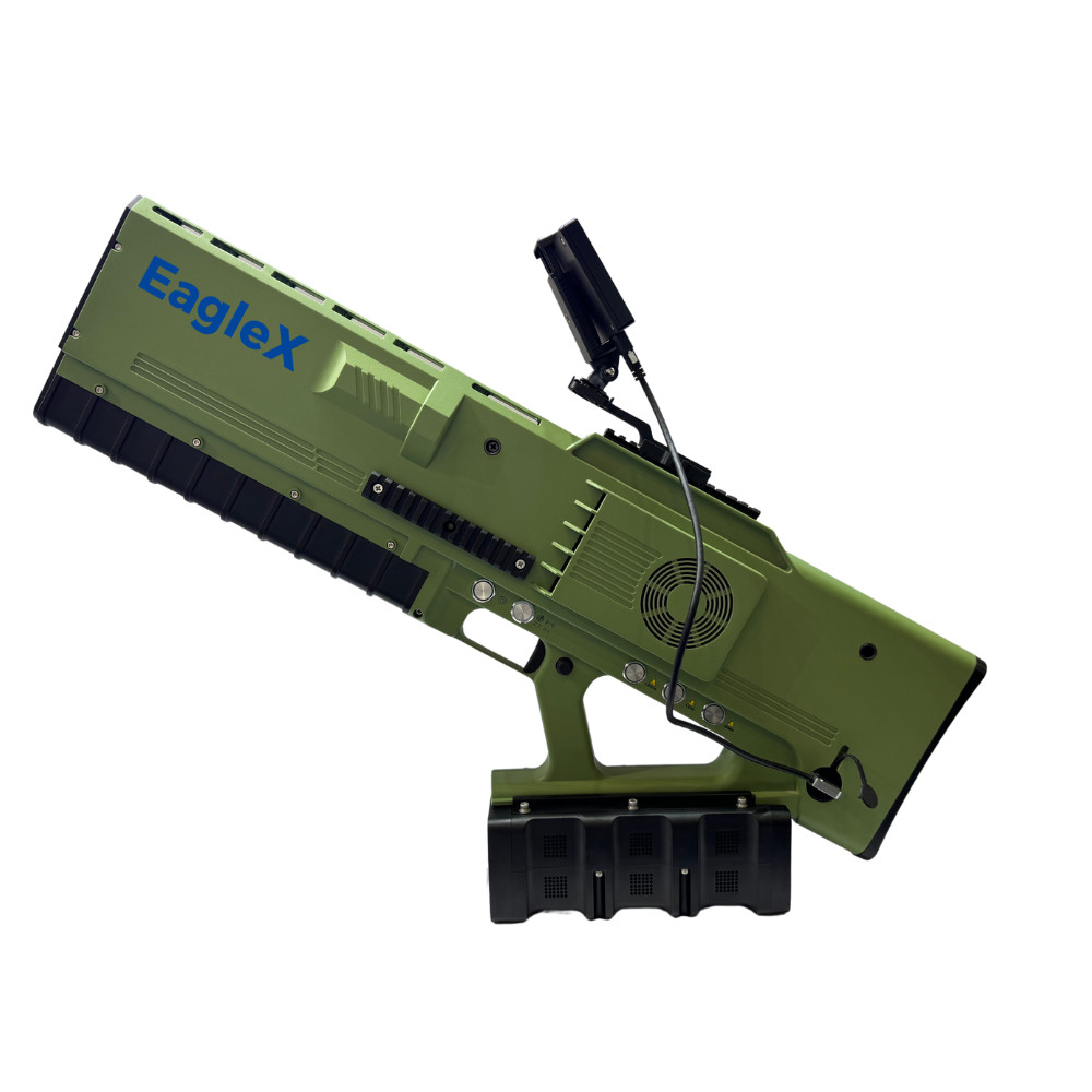 Anti Drone Detection Jamming Gun 4 Band Fpv Handheld Drone Jammer